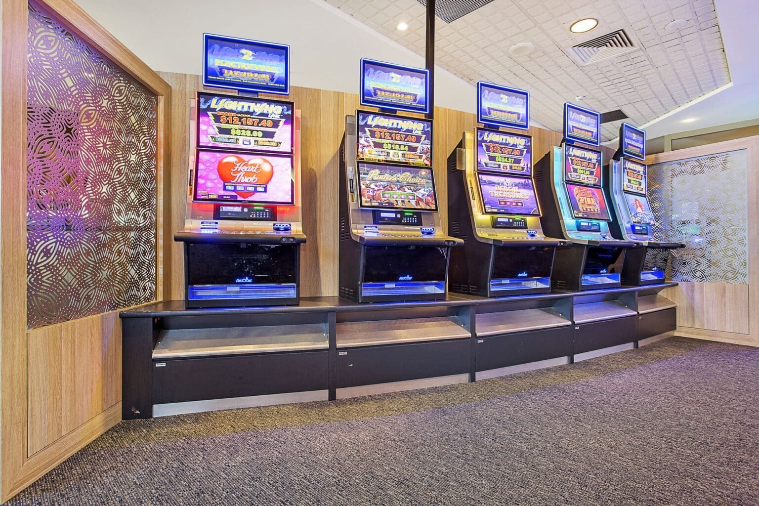 Capital Design Works | Poker Machine Bases & Gaming Room Design